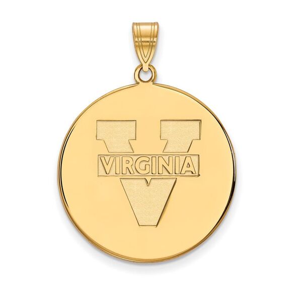 Black Bow Jewelry Co. | Accessories | 4k Yellow Gold U Of Virginia Xl V ...